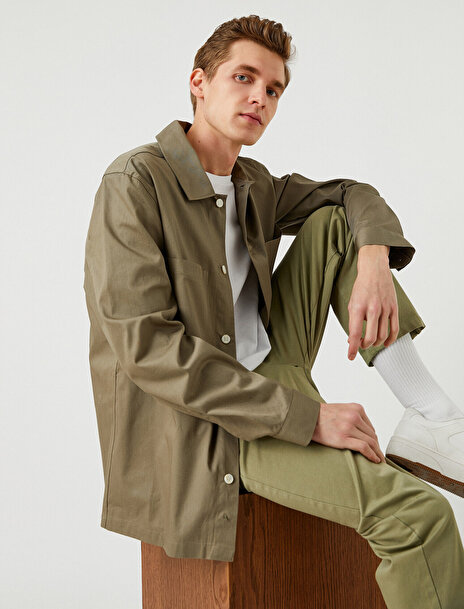 Koton Erkek Basic Gömlek Ceket