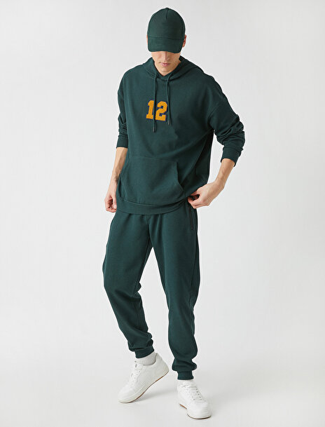 Koton Erkek Jogger Fit Fermuar Cepli Eşofman Altı Koton Erkek Jogger Fit Fermuar Cepli Eşofman Altı