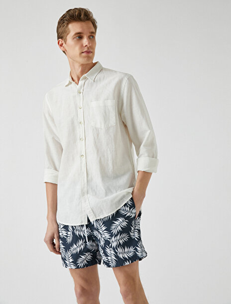 Koton Erkek Baskılı Mayo