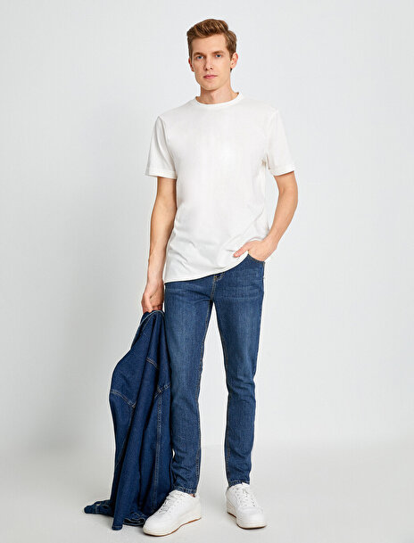 Koton Erkek Tapered Fit Jean Pantolon - Joe Jean
