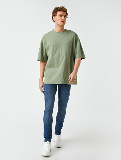 Koton Erkek Super Skinny Fit Kot Pantolon - Justin Jean