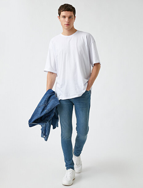 Koton Erkek Tapered Fit Jean Pantolon - Joe Jean