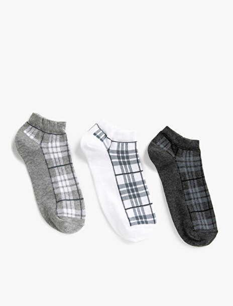 Koton Erkek Kareli Erkek Çorap Seti Koton Erkek Kareli Erkek Çorap Seti