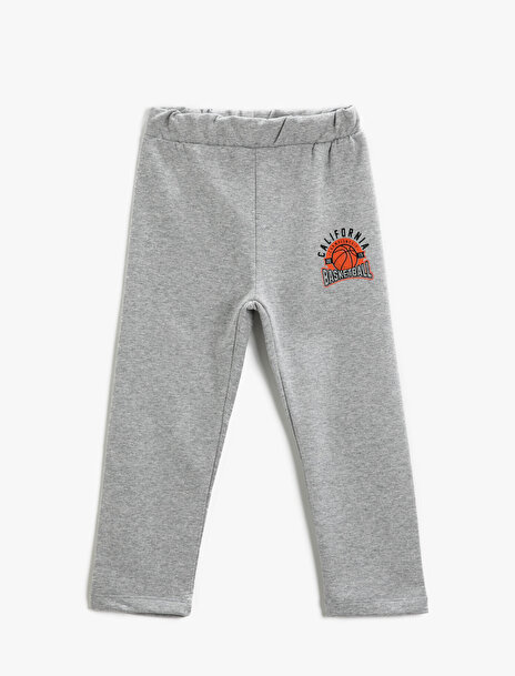 Koton Erkek Çocuk Yazı Baskılı Eşofman Altı