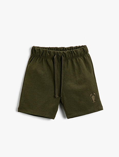Koton Erkek Çocuk Basic Şort Beli Bağcıklı