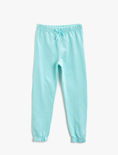 Koton Kız Çocuk Basic Fiyonklu Jogger Eşofman Altı Pamuklu Koton Kız Çocuk Basic Fiyonklu Jogger Eşofman Altı Pamuklu