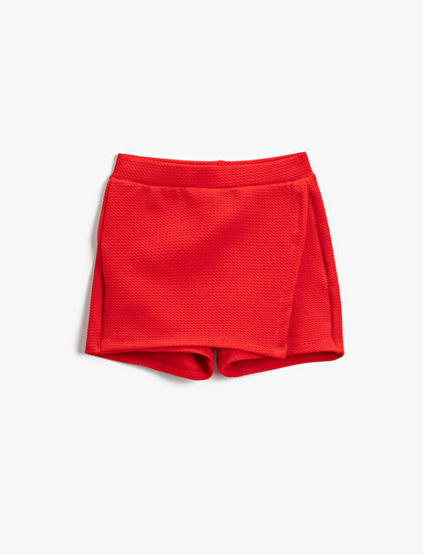 Koton Kız Çocuk Yüksek Bel Mini Şort Etek