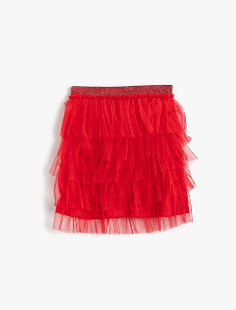 Koton Kız Çocuk Tütü Etek Beli Simli Lastikli