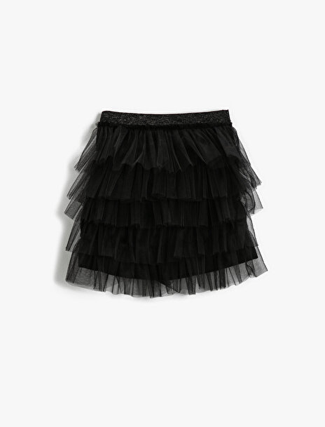 Koton Kız Çocuk Tütü Etek Beli Simli Lastikli