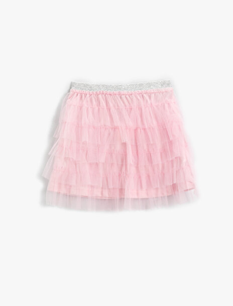 Koton Kız Çocuk Tütü Etek Beli Simli Lastikli