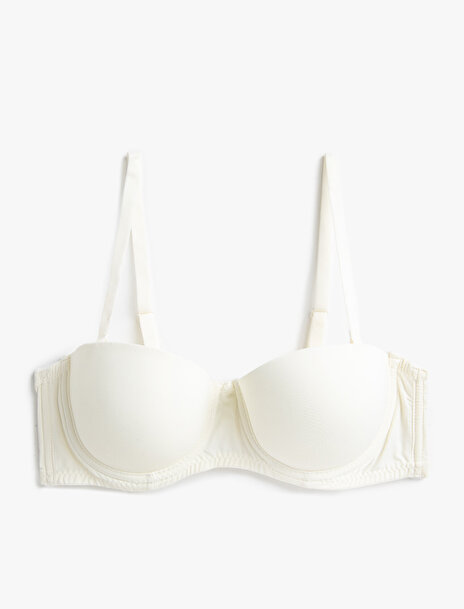 Koton Kadın Microfiber Strapless Push Up Sütyen