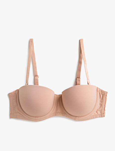 Koton Kadın Microfiber Strapless Push Up Sütyen