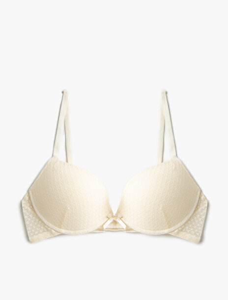 Koton Kadın Kurdele Detaylı Push Up Sütyen