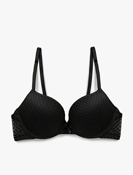 Koton Kadın Kurdele Detaylı Push Up Sütyen