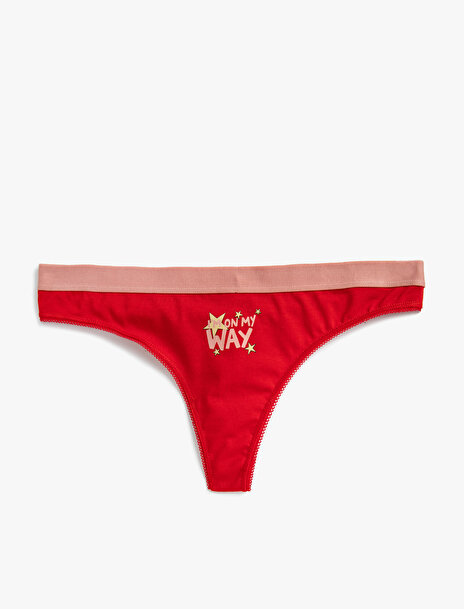 Koton Kadın Pamuklu String Basic Külot