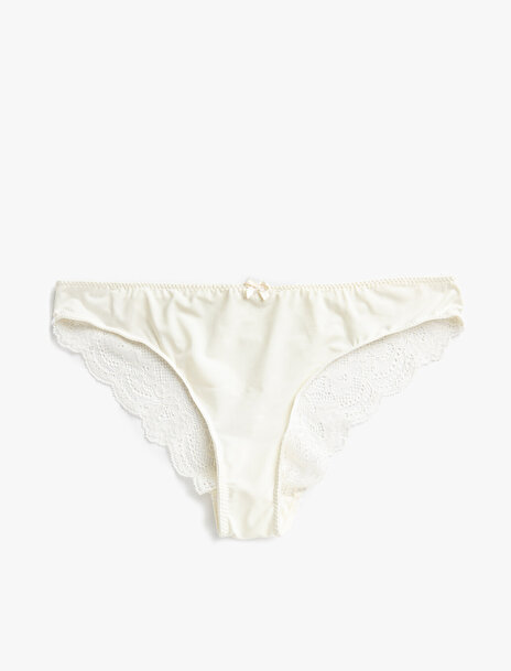 Koton Kadın Arkası Dantelli Brief Külot