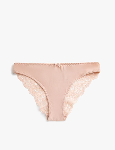 Koton Kadın Arkası Dantelli Brief Külot