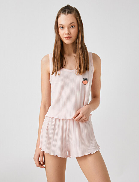 Koton Kadın Kısa Örme Pijama Takımı