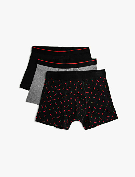 Koton Erkek Pamuklu Basic 3'lü Boxer Seti Koton Erkek Pamuklu Basic 3'lü Boxer Seti