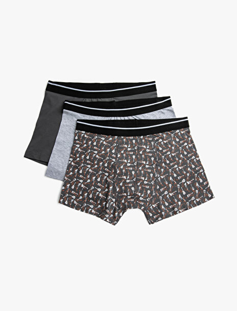 Koton Erkek Pamuklu Basic 3'lü Boxer Seti Koton Erkek Pamuklu Basic 3'lü Boxer Seti