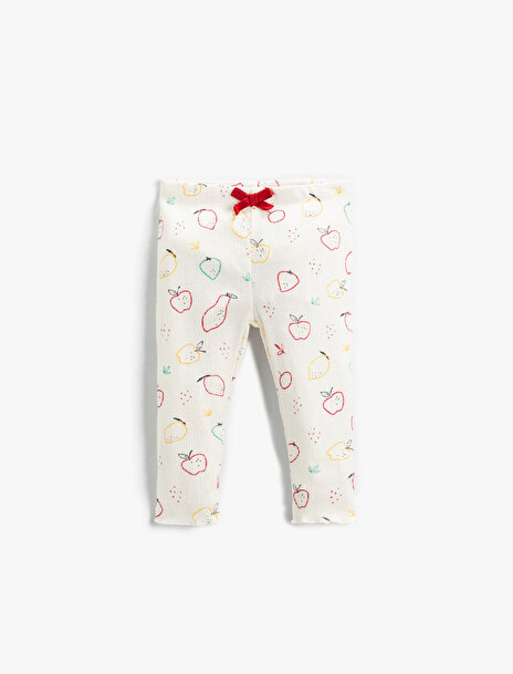 Koton Kız Çocuk Meyve Baskılı Tayt