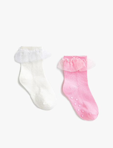 Koton Kız Çocuk Kız Bebek Çorap Seti