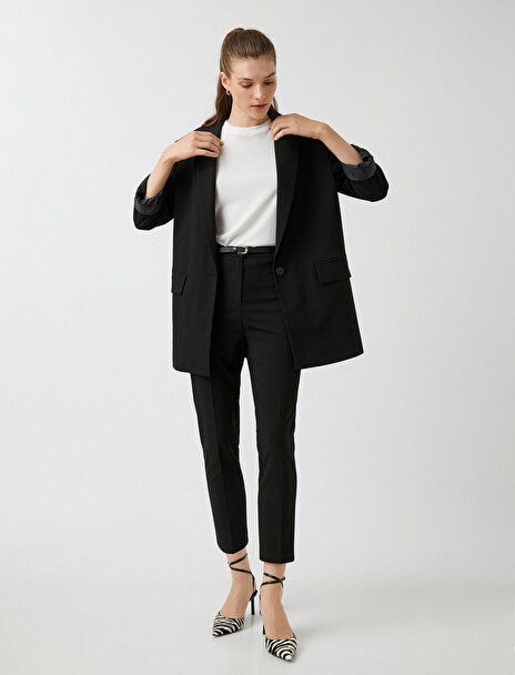 Koton Kadın Basic Pantolon Dar Paça