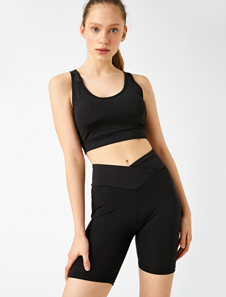 Koton Kadın Biker Spor Tayt