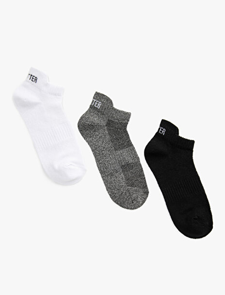 Koton Kadın 3'lü Kareli Çorap Set