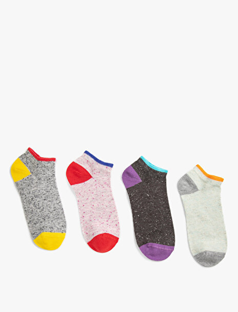 Koton Kadın 4'lü Çizgili Çorap Seti