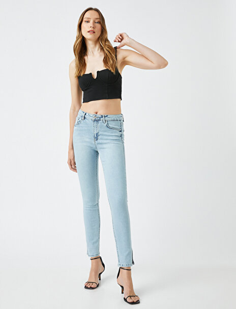 Koton Kadın Skinny Fit Kot Pantolon - Kate Jean Koton Kadın Skinny Fit Kot Pantolon - Kate Jean