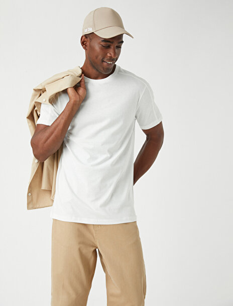Koton Erkek Slim Fit Basic Tişört