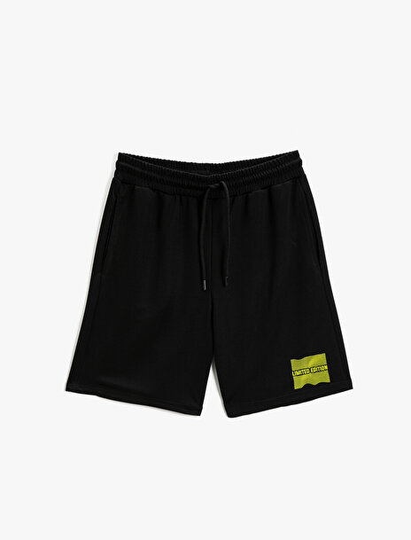 Koton Erkek Baskı Detaylı Spor Şort