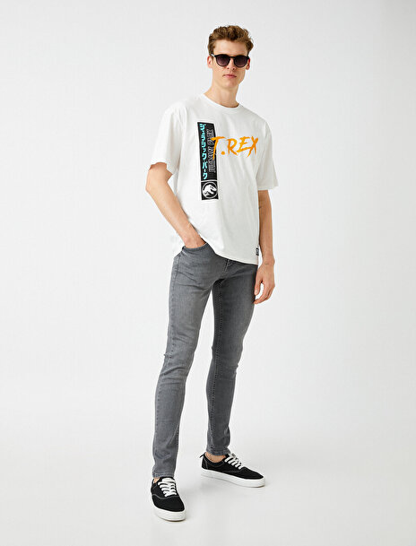 Koton Erkek Super Skinny Fit Kot Pantolon - Justin Jean