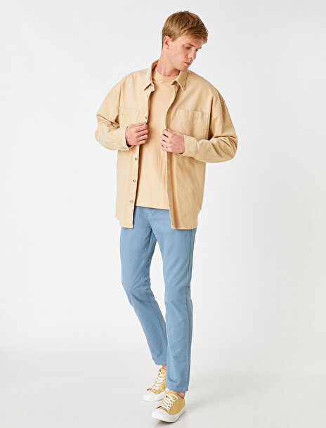 Koton Erkek Düz Kesim Basic Pantolon