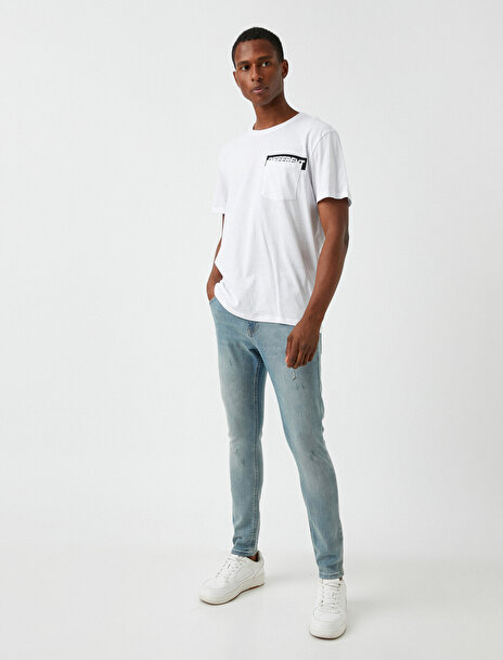Koton Erkek Super Skinny Fit Kot Pantolon - Justin Jean