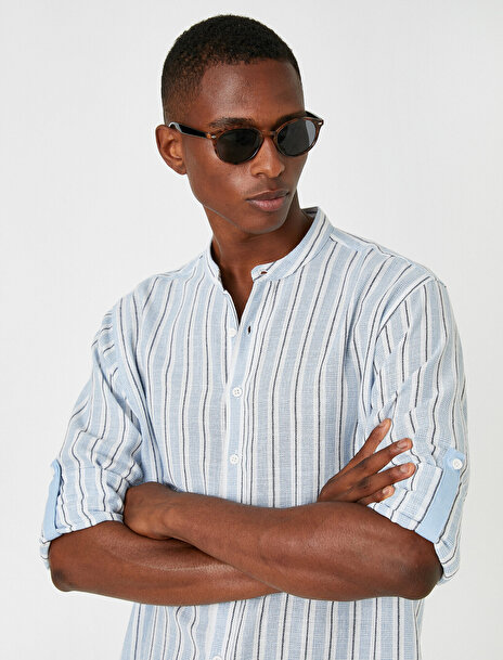 Koton Erkek Hakim Yaka Gömlek