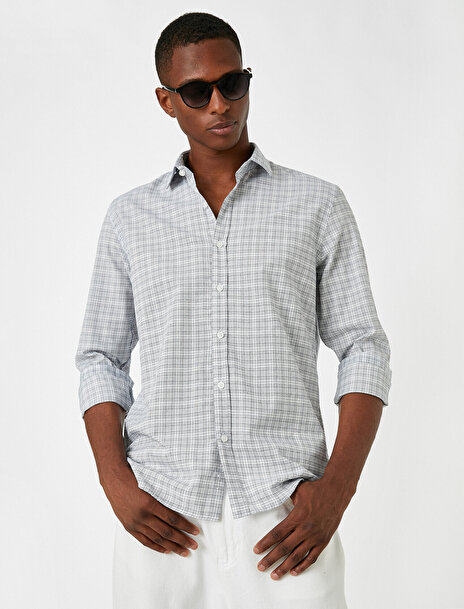 Koton Erkek Kareli Gömlek