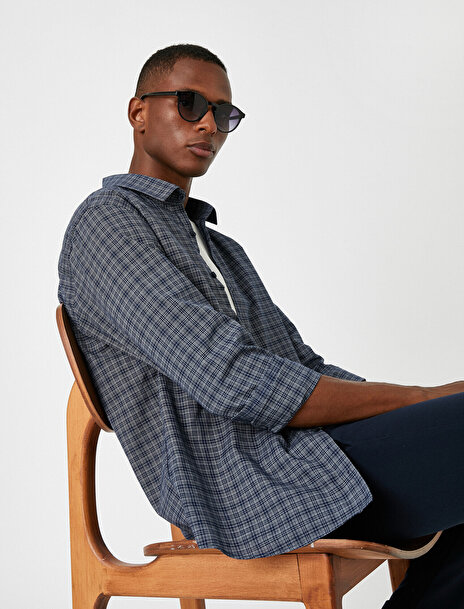 Koton Erkek Kareli Gömlek