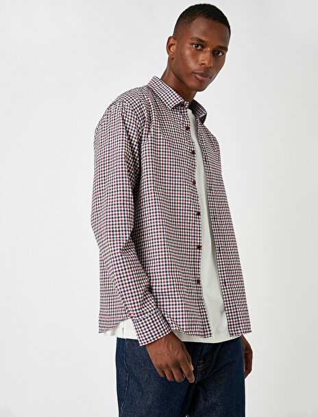 Koton Erkek Kareli Gömlek