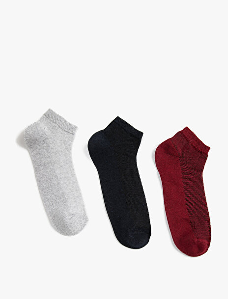 Koton Erkek 3'lü Patik Çorap Seti