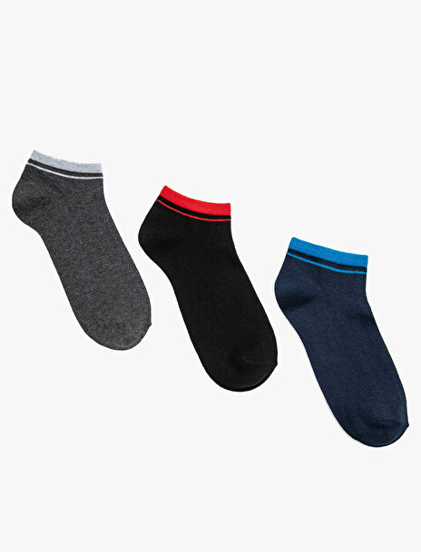 Koton Erkek 3'lü Patik Çorap Seti