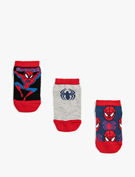 Koton Erkek Çocuk Spıderman Lisanslı Çorap Seti