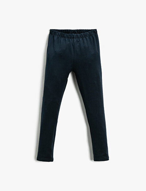 Koton Kız Çocuk Tayt Elastik Bel Bantlı Bilek Hizzasında Koton Kız Çocuk Tayt Elastik Bel Bantlı Bilek Hizzasında