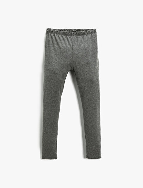 Koton Kız Çocuk Tayt Elastik Bel Bantlı Bilek Hizzasında Koton Kız Çocuk Tayt Elastik Bel Bantlı Bilek Hizzasında