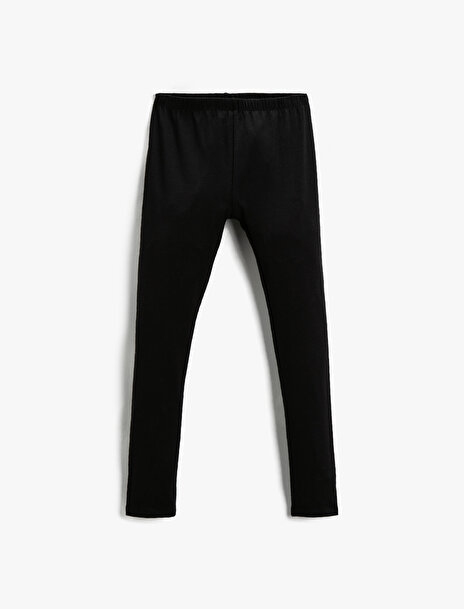 Koton Kız Çocuk Tayt Elastik Bel Bantlı Bilek Hizzasında Koton Kız Çocuk Tayt Elastik Bel Bantlı Bilek Hizzasında