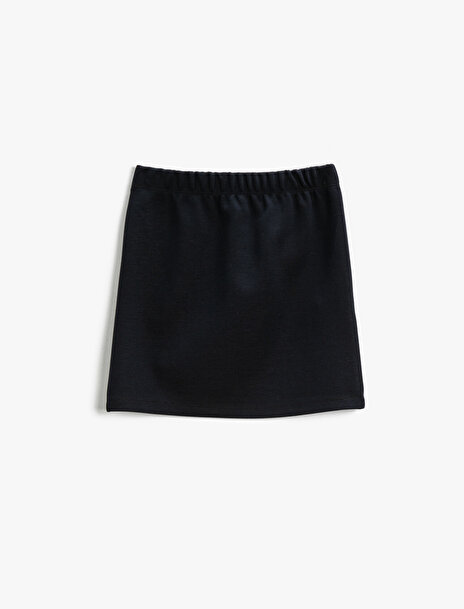 Koton Kız Çocuk Basic Mini Etek Beli Lastikli Koton Kız Çocuk Basic Mini Etek Beli Lastikli