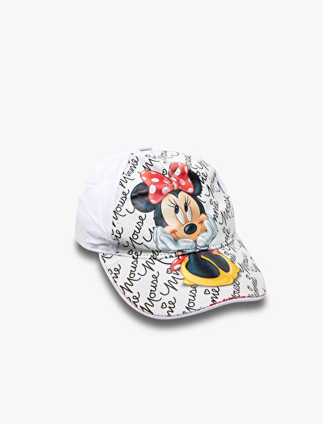 Koton Kız Çocuk Mickey Mouse Lisanslı Baskılı Şapka