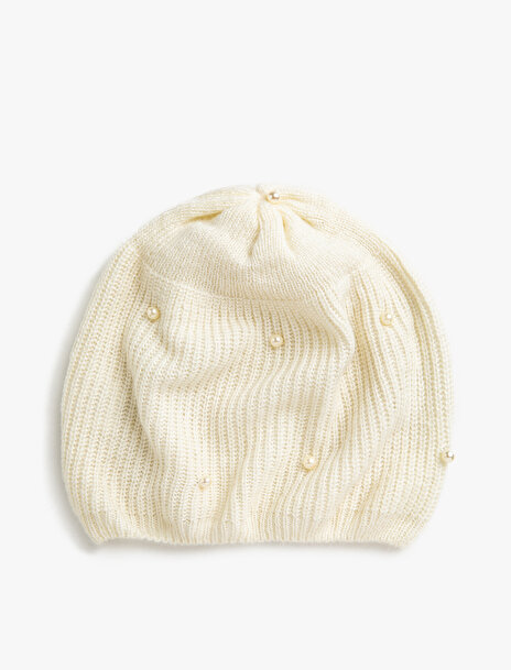 Koton Kadın İnci Detaylı Bere