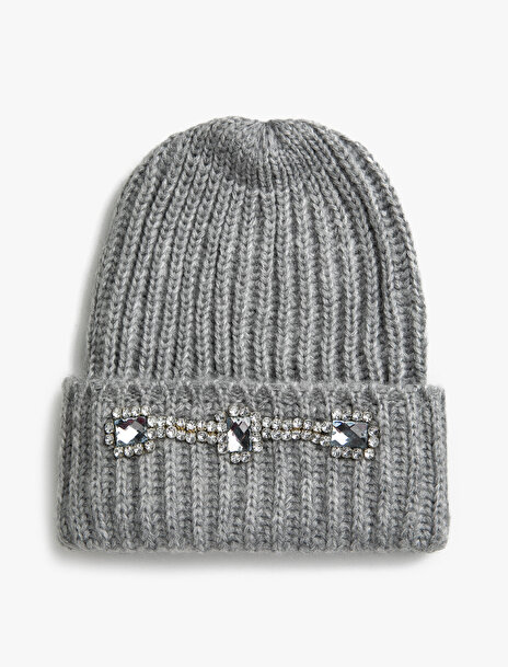 Koton Kadın Taş Detaylı Bere